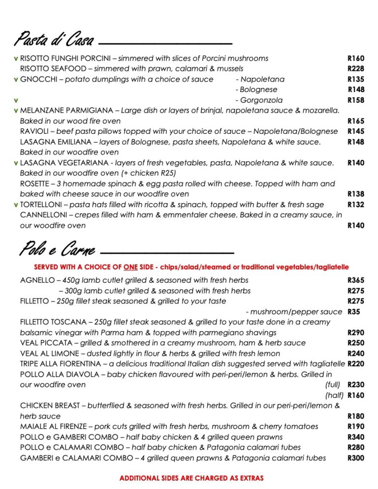 Dine In | Al Firenze